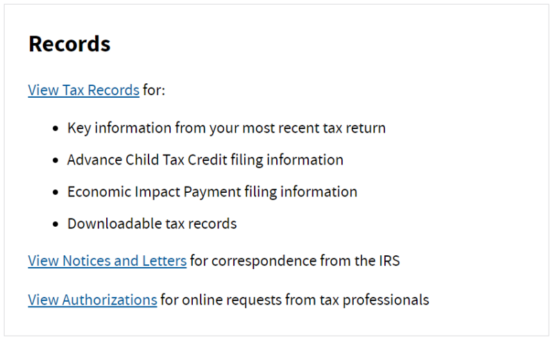 Accessing and Using Your IRS Account – Tax Accountant, Financial Planner